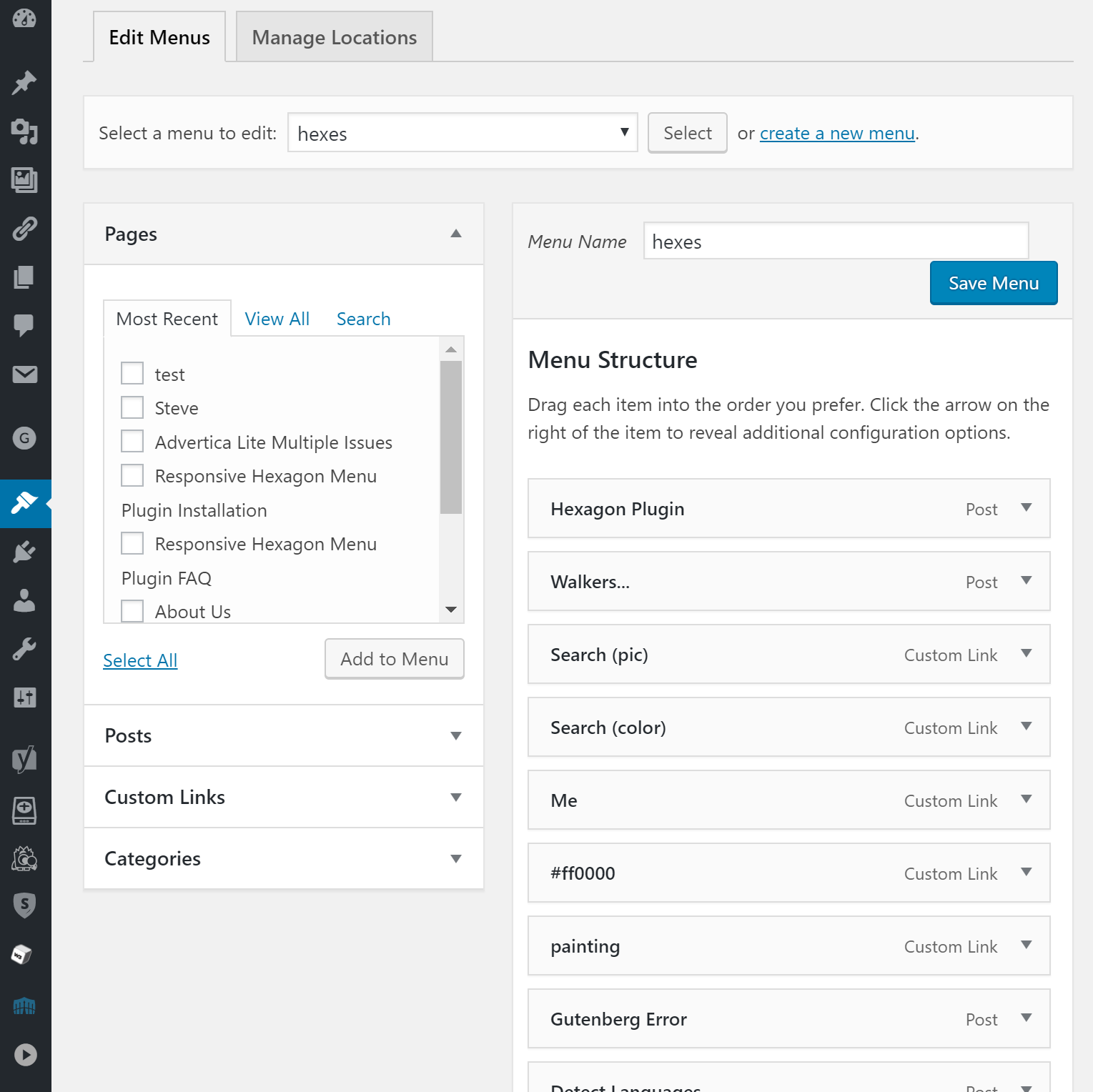 Responsive Hexagon Menu Plugin - Site Beyond Sight